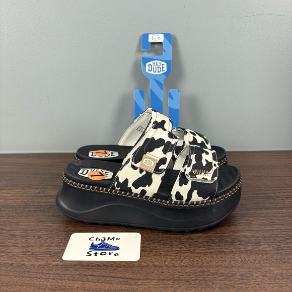 Hey Dude | Shoes | Hey Dude Delray Classic Platform Slide Whipstitch ...